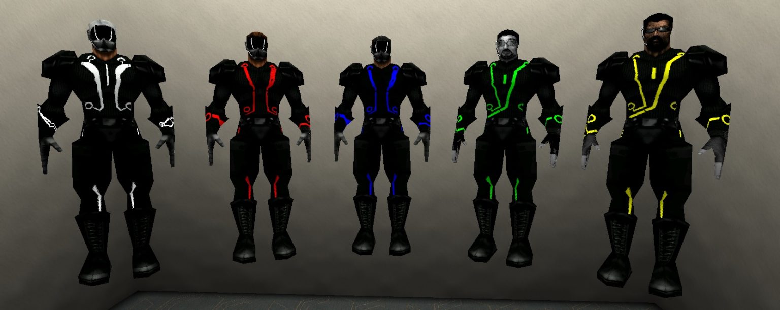 TRON Skin for Unreal Tournament UT99 GOTY – David Lightman